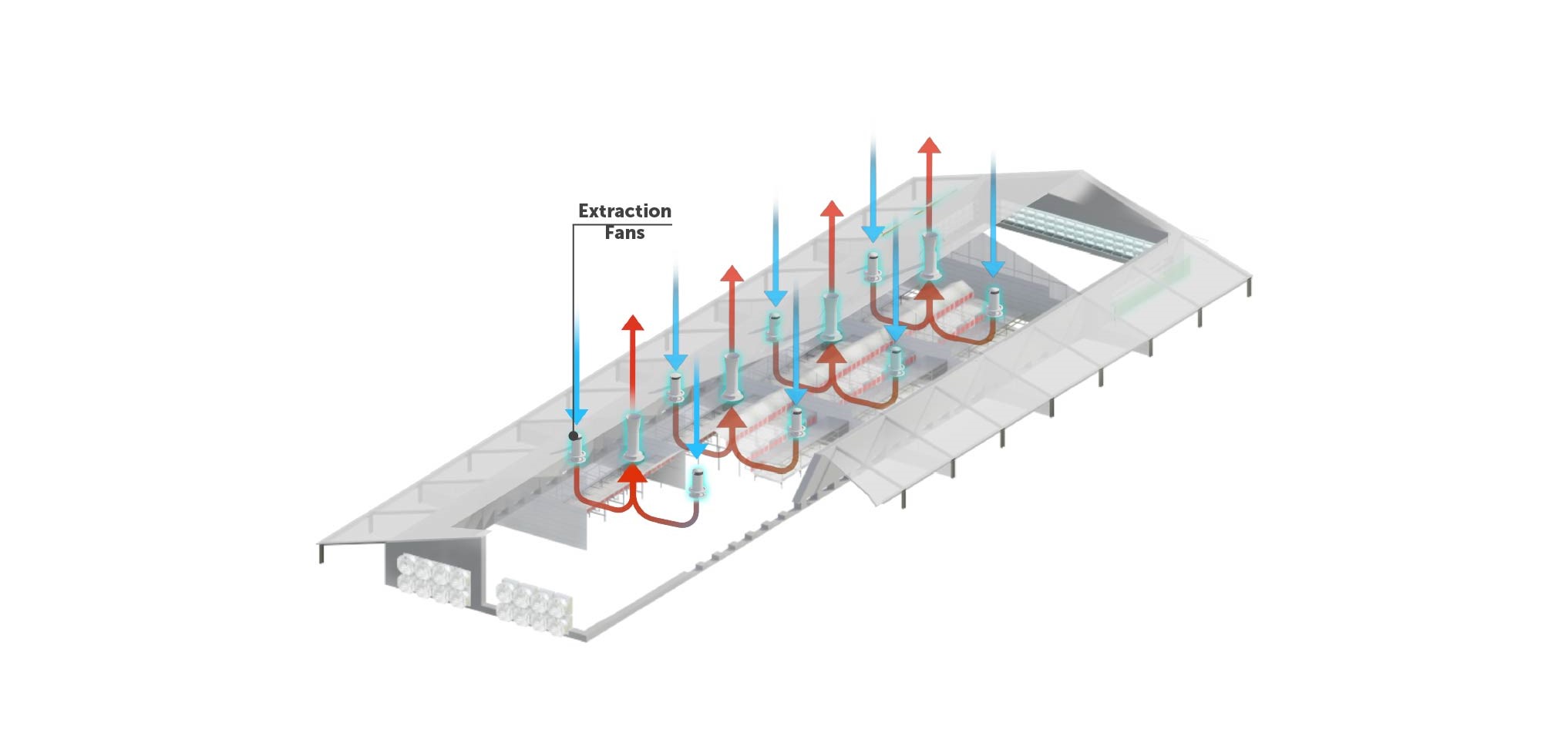 Equal Pressure Ventilation for Free-Range Layer Houses